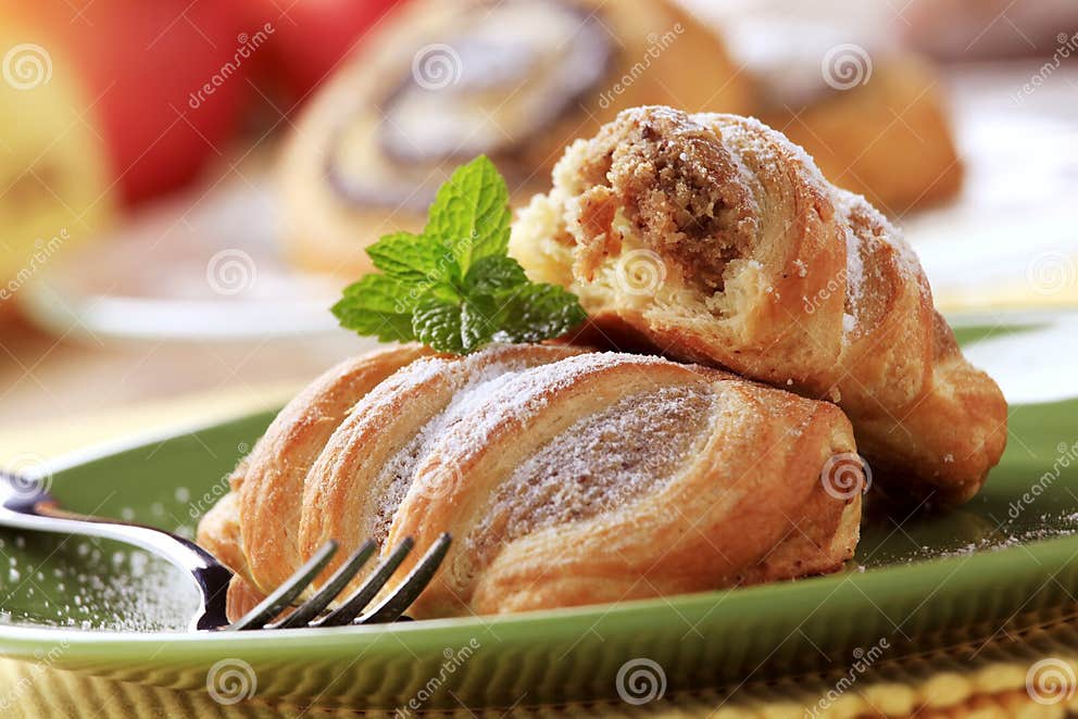 Sweet pastry stock photo. Image of baked, breakfast, puff - 12240472