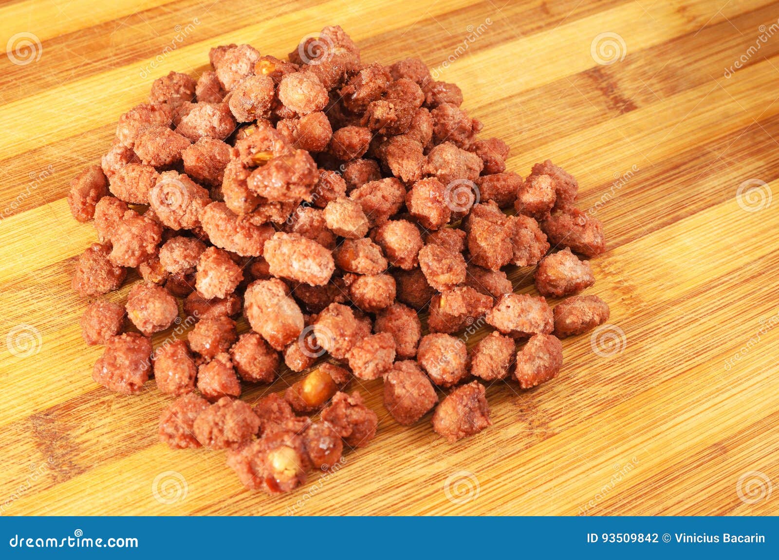 Sweet Peanut Made with Sugar and Chocolate Stock Photo - Image of ...