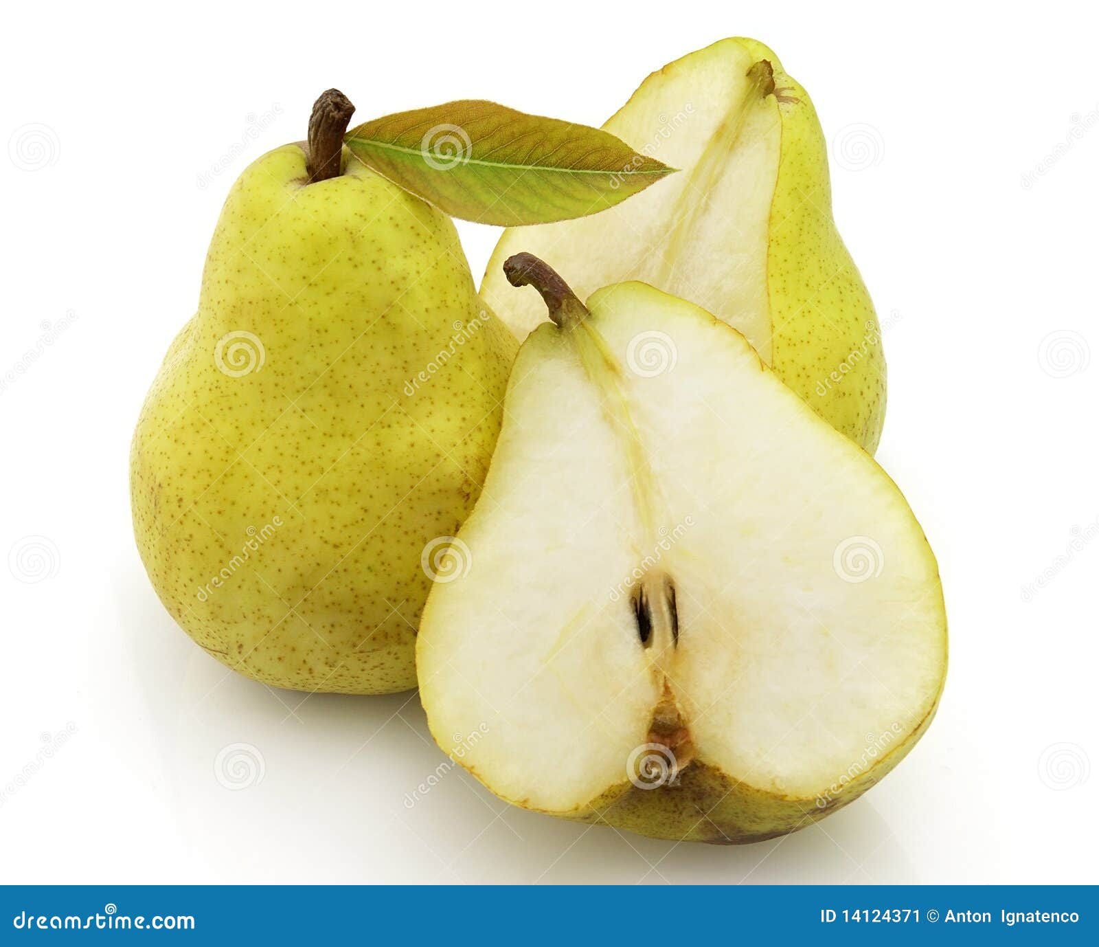 Sweet pear stock image. Image of sweet, isolated, green - 14124371