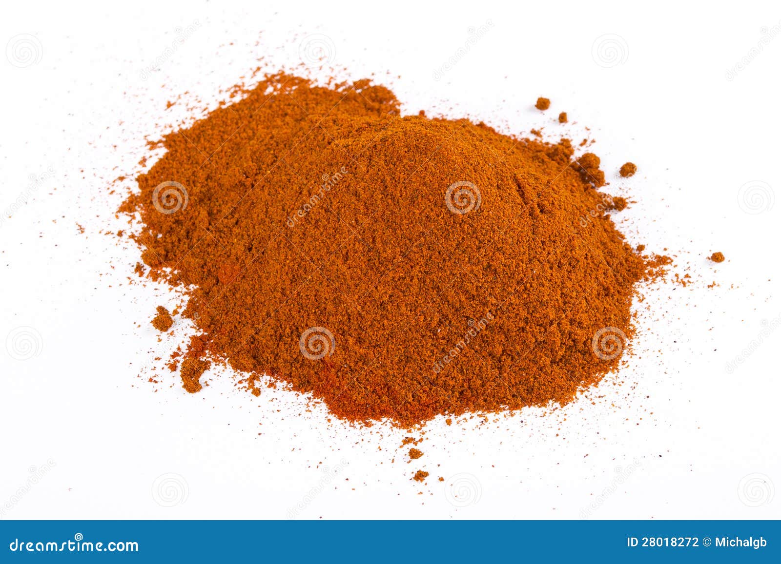 Sweet pepper powder stock photo. Image of white, pepper - 28018272