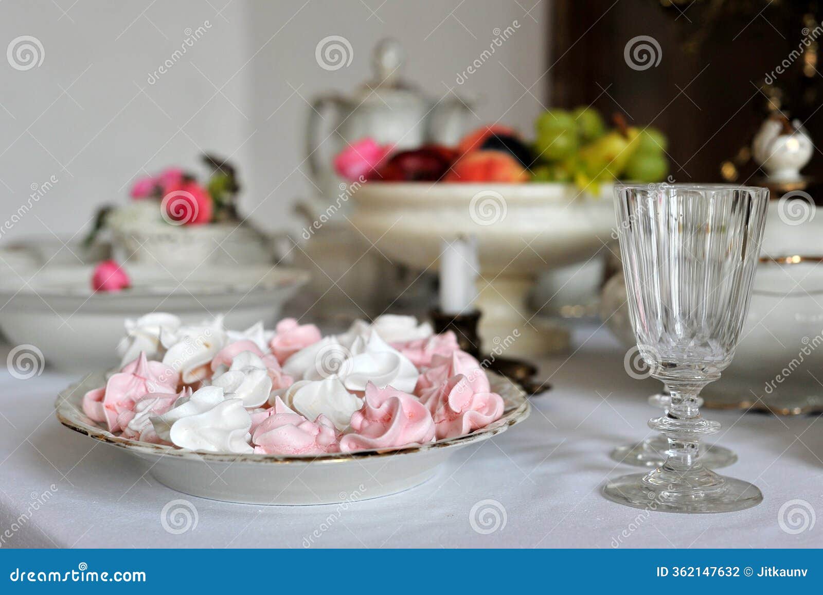 The Sweet Pink Ribbon Shape On Pink Background Paper For Breast Stock ...