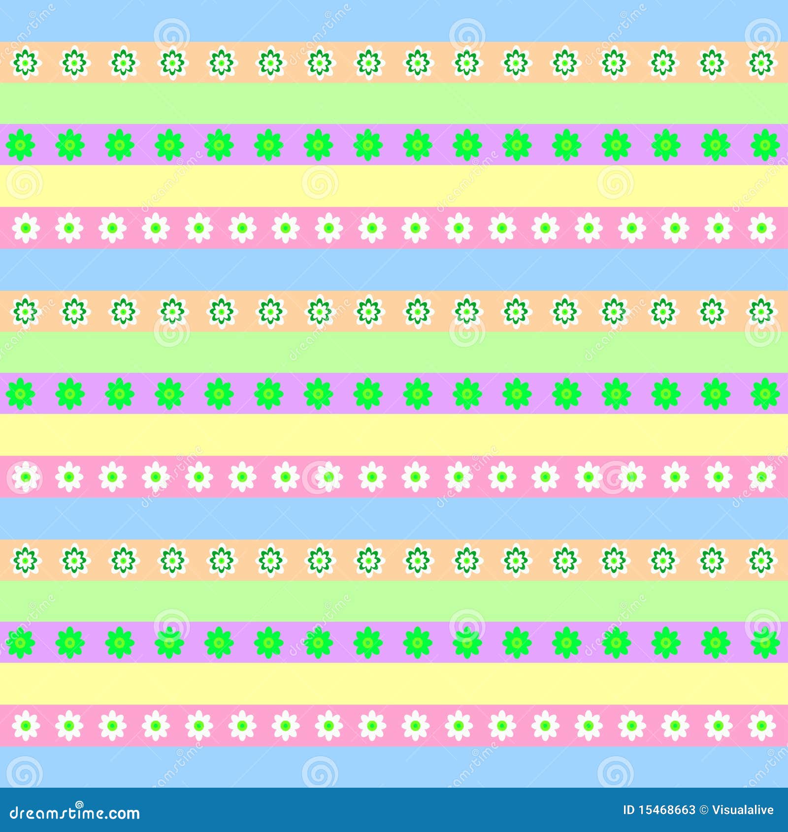 Sweet pink green pattern stock vector. Illustration of colors - 15468663