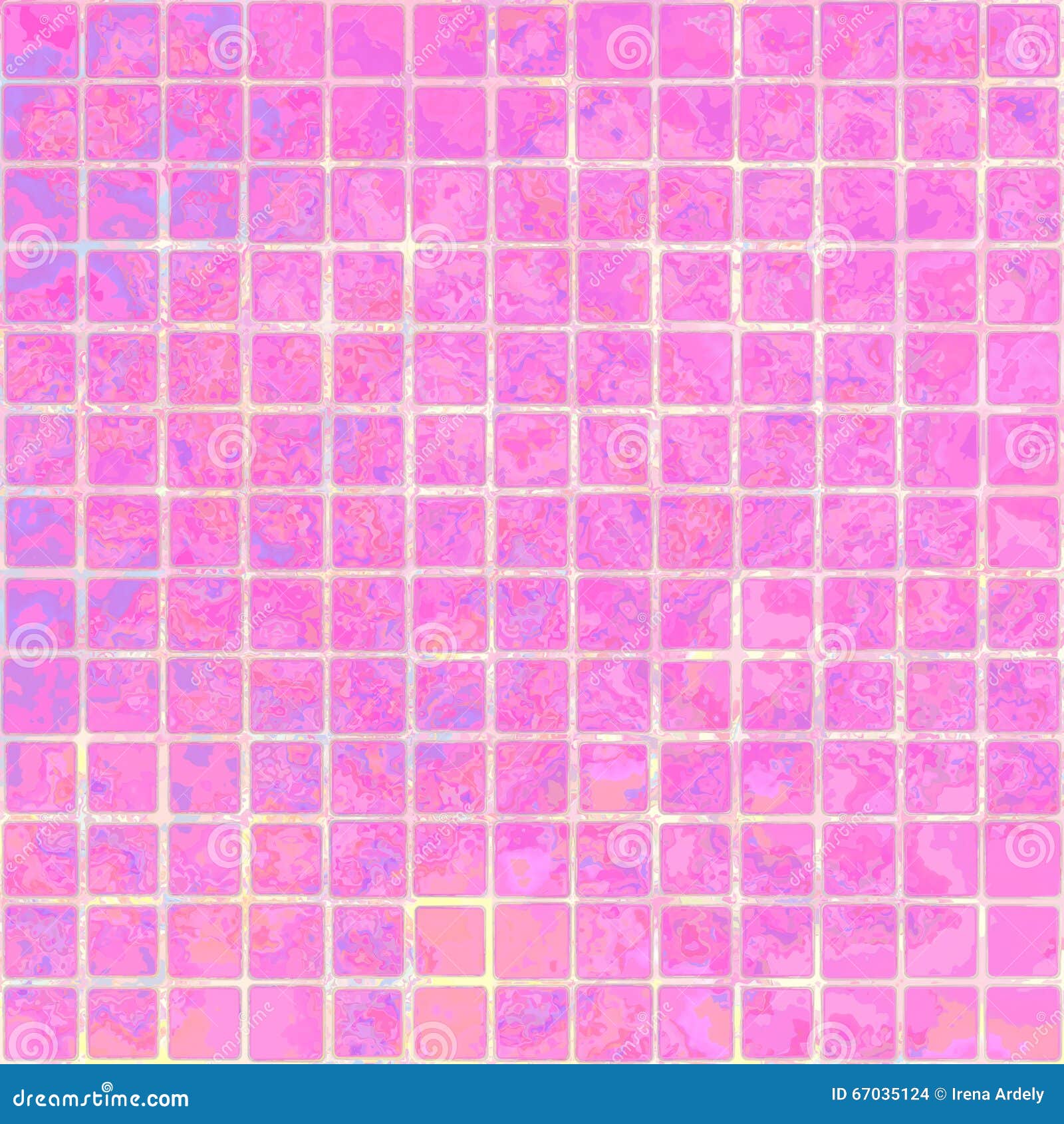 Sweet Pink Marble Floor Tiles Seamless Pattern Stock Illustration ...