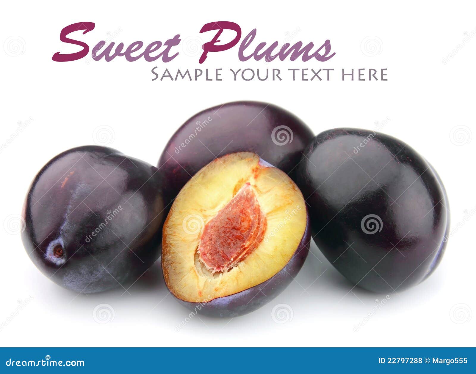 Sweet plums stock photo. Image of sweet, prune, food - 22797288