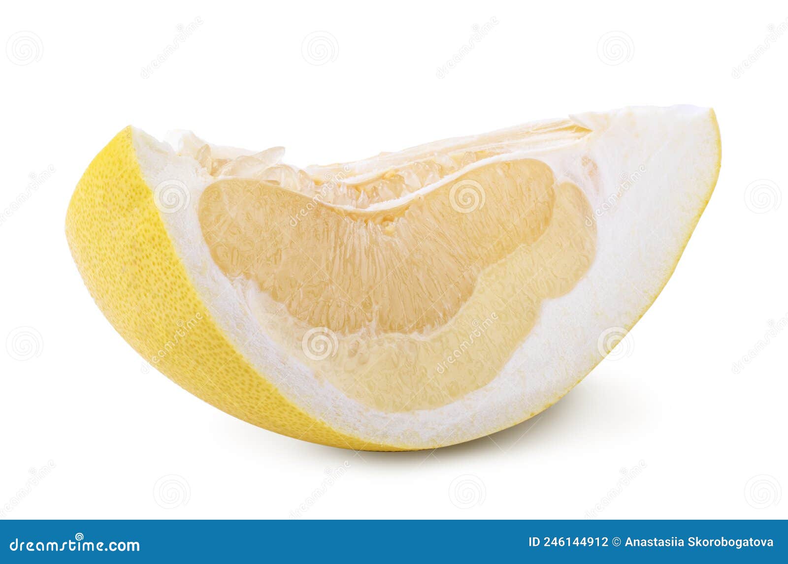 Sweet Pomelo Isolated on White Background Stock Photo - Image of tasty ...