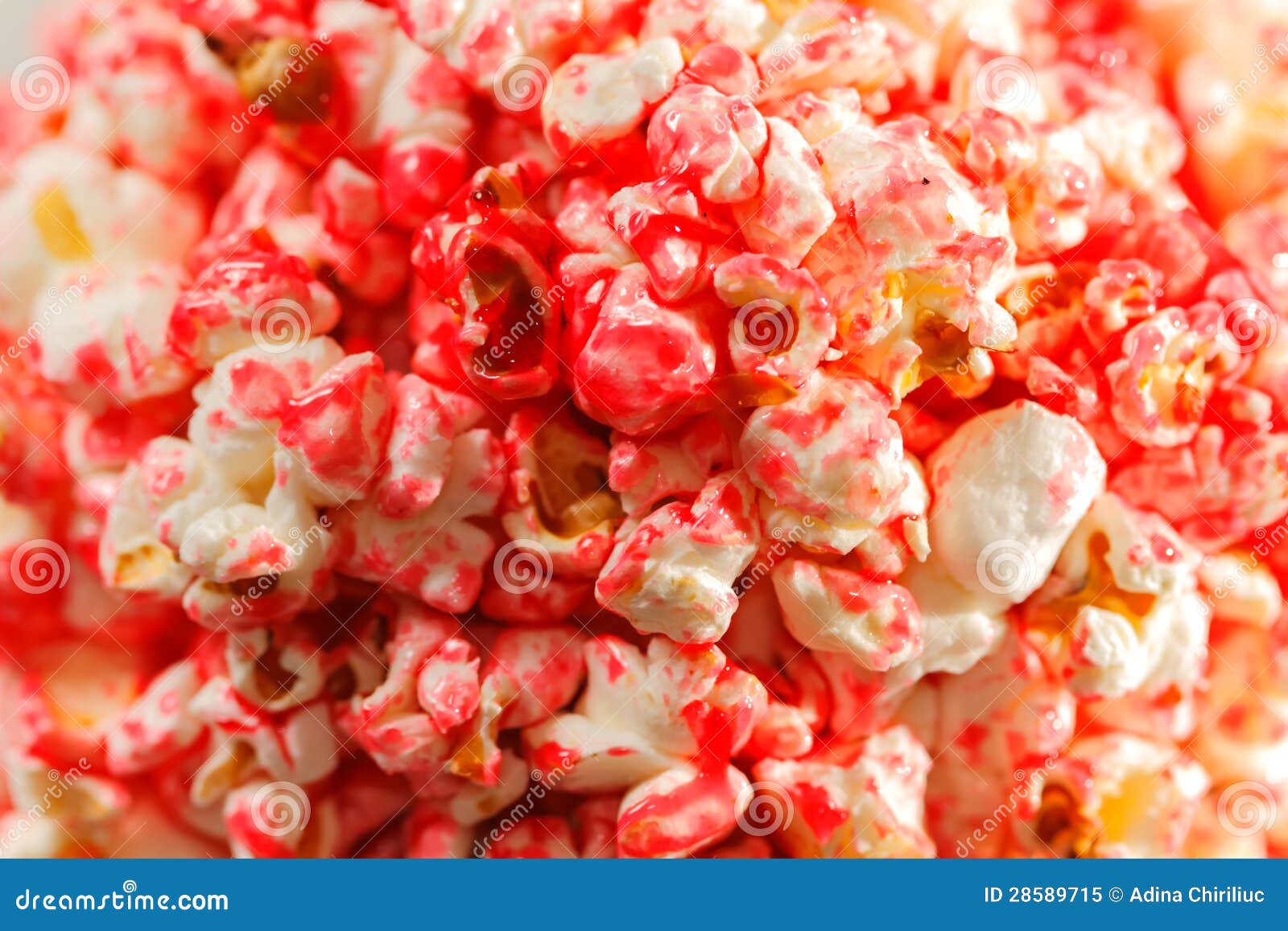 Sweet popcorn stock image. Image of festive, confectionery - 28589715
