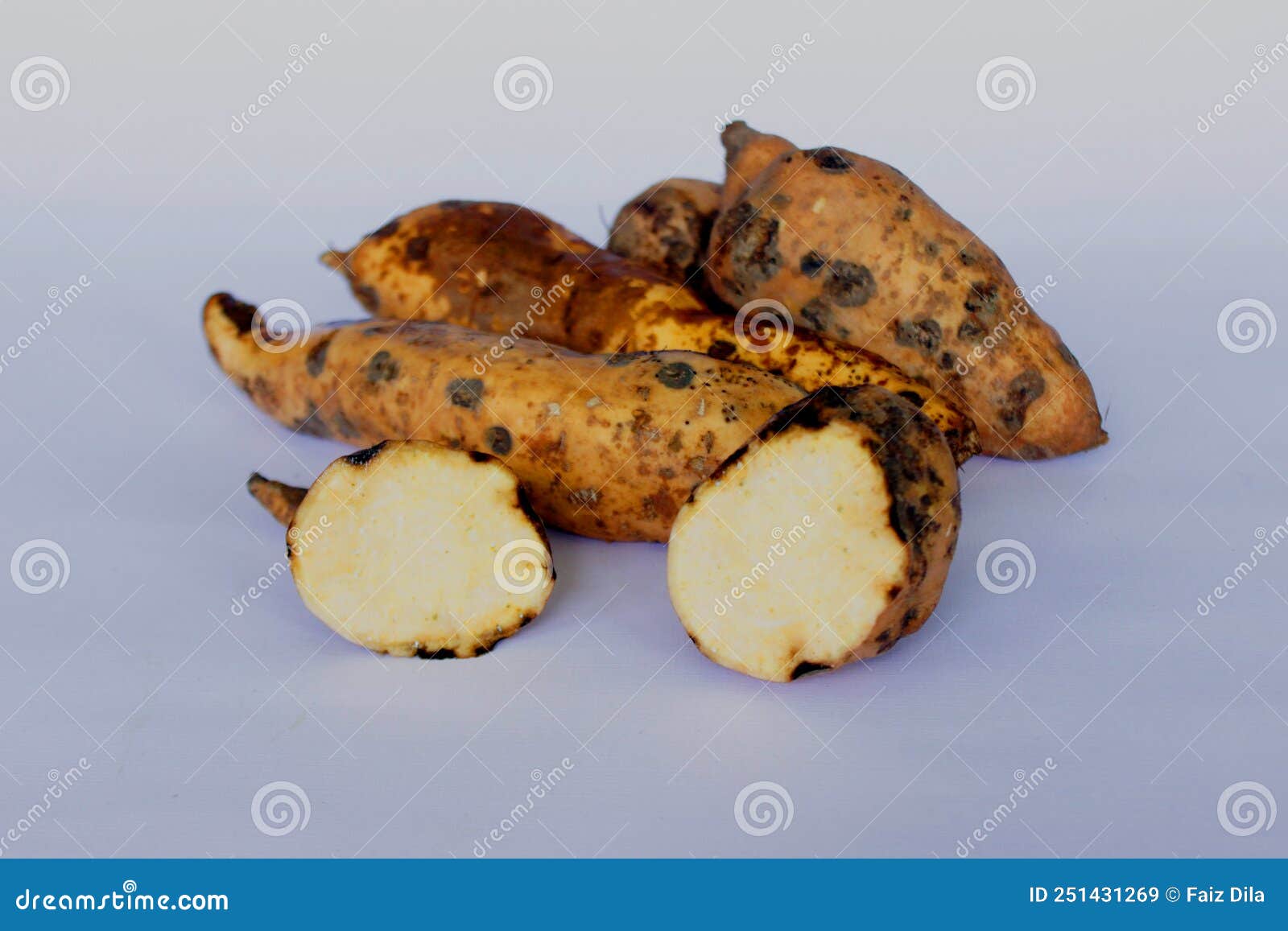 Sweet Potato Cilembu, Ubi Cilembu Kultivar. Stock Image - Image of ...