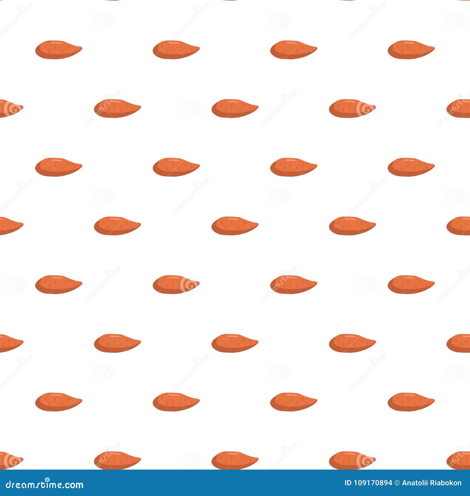 Sweet Potato Pattern Seamless Stock Vector - Illustration of natural ...