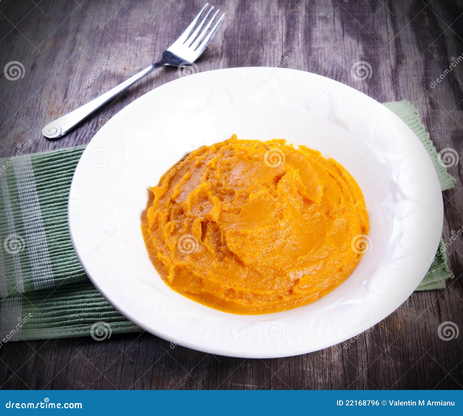 Sweet Potato Puree stock photo. Image of cooked, garnish - 22168796