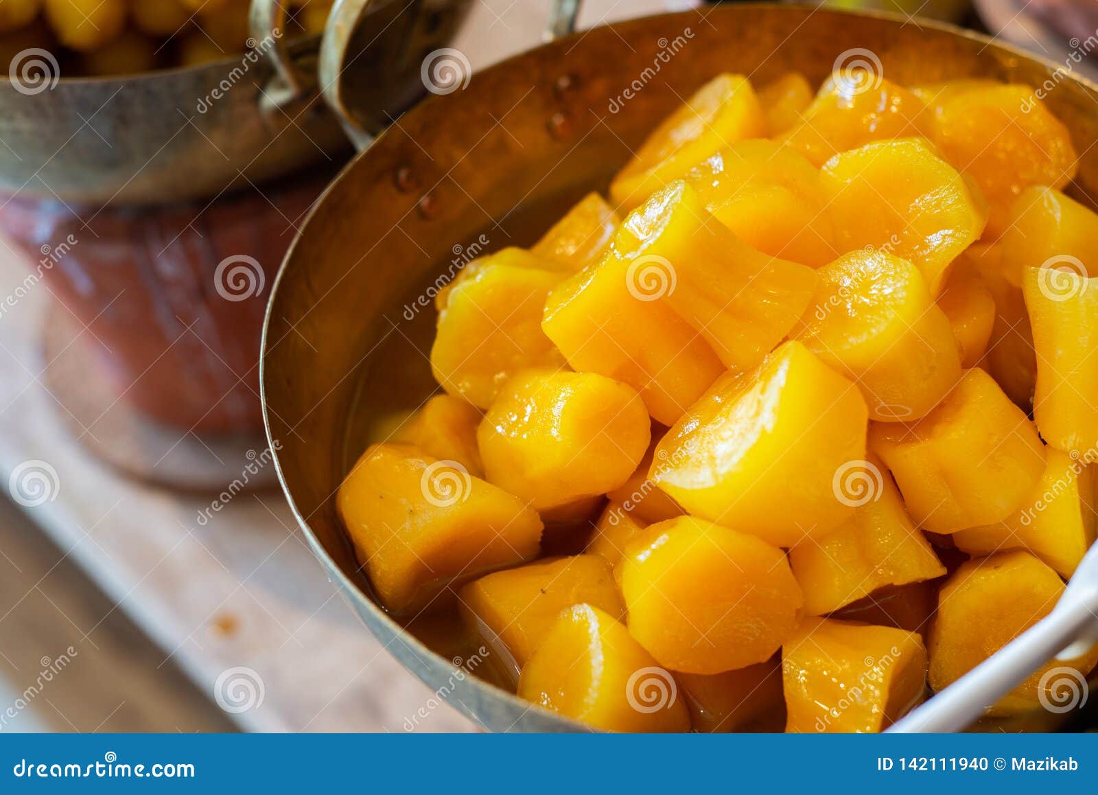 Sweet potato in syrup stock photo. Image of cane, nutrient - 142111940