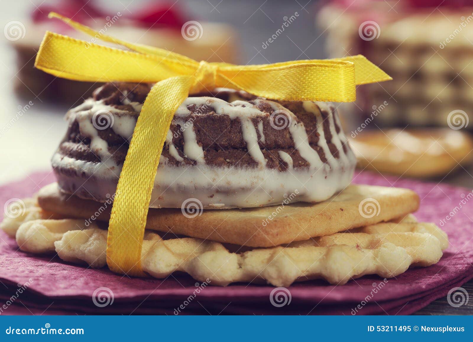 Sweet present stock image. Image of tradition, ribbon - 53211495
