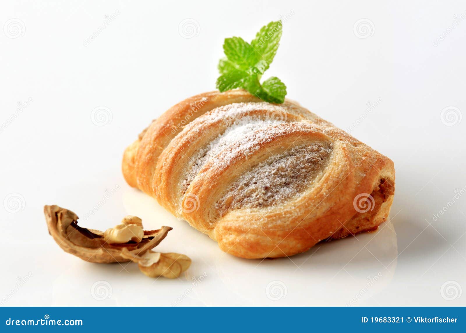 Sweet puff pastry stock image. Image of studio, cake - 19683321