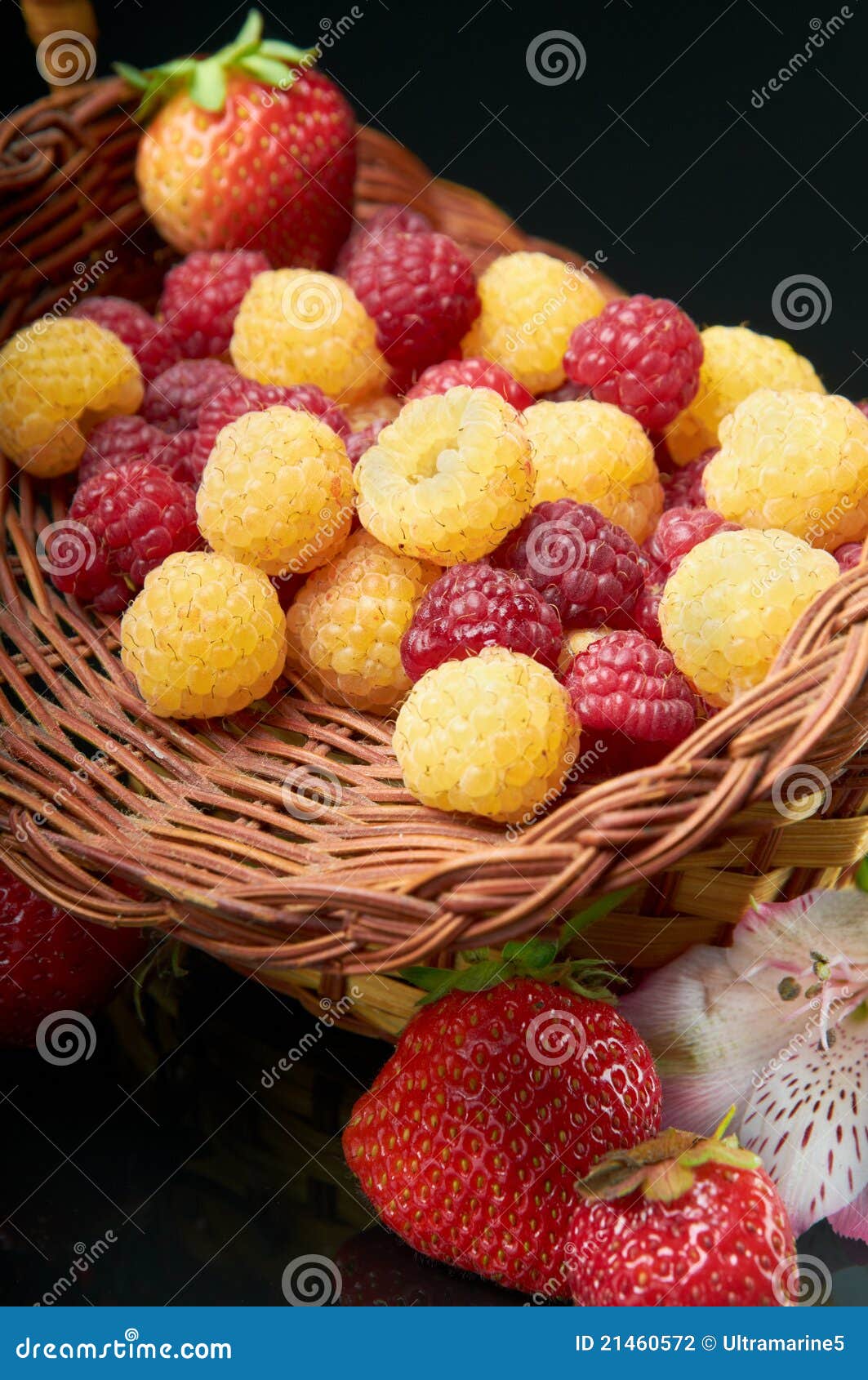 Sweet raspberries stock photo. Image of healthy, food - 21460572