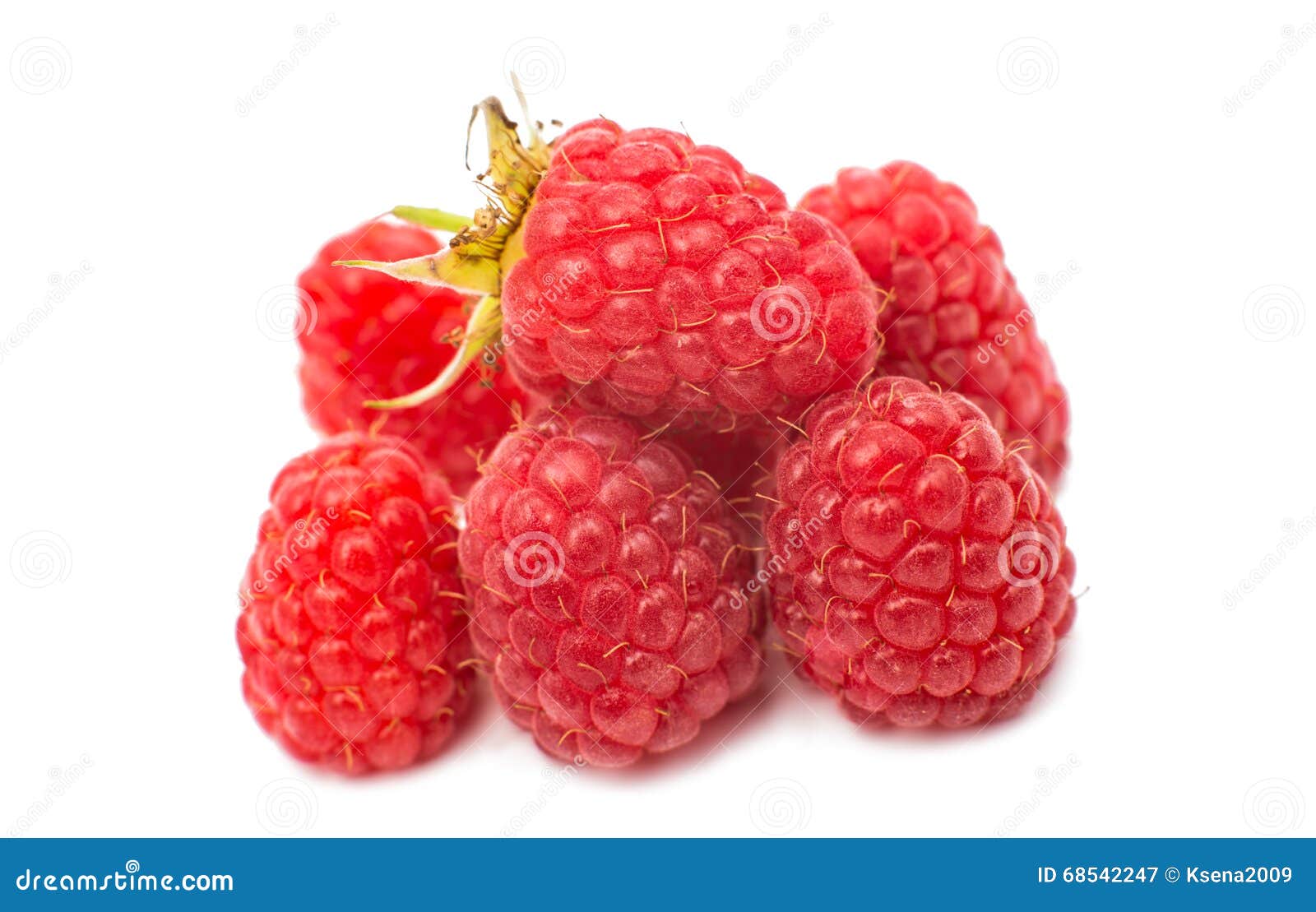Sweet raspberry isolated stock image. Image of food, plant - 68542247