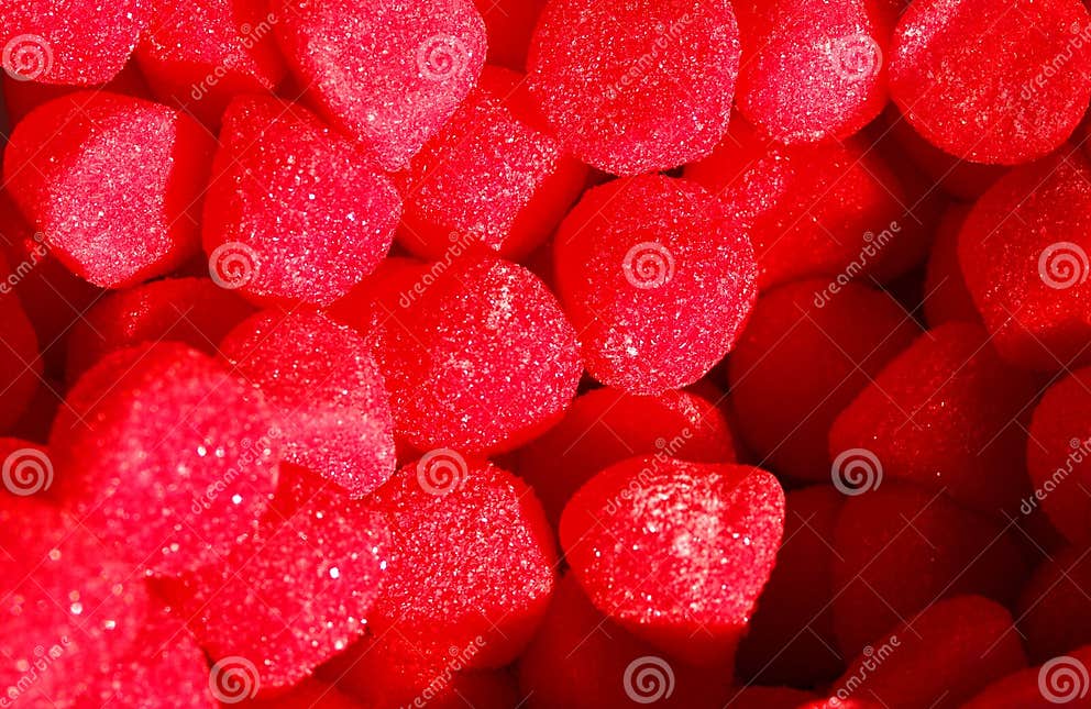 Sweet red candies stock photo. Image of background, colours - 1642498