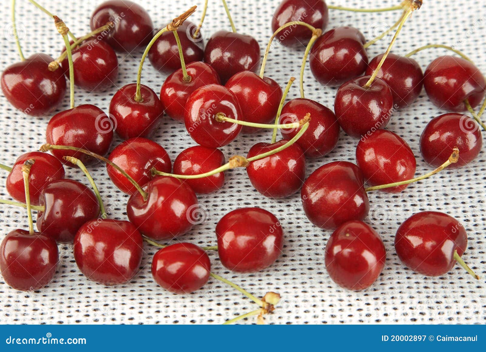 Sweet red cherries stock image. Image of bright, cherry - 20002897