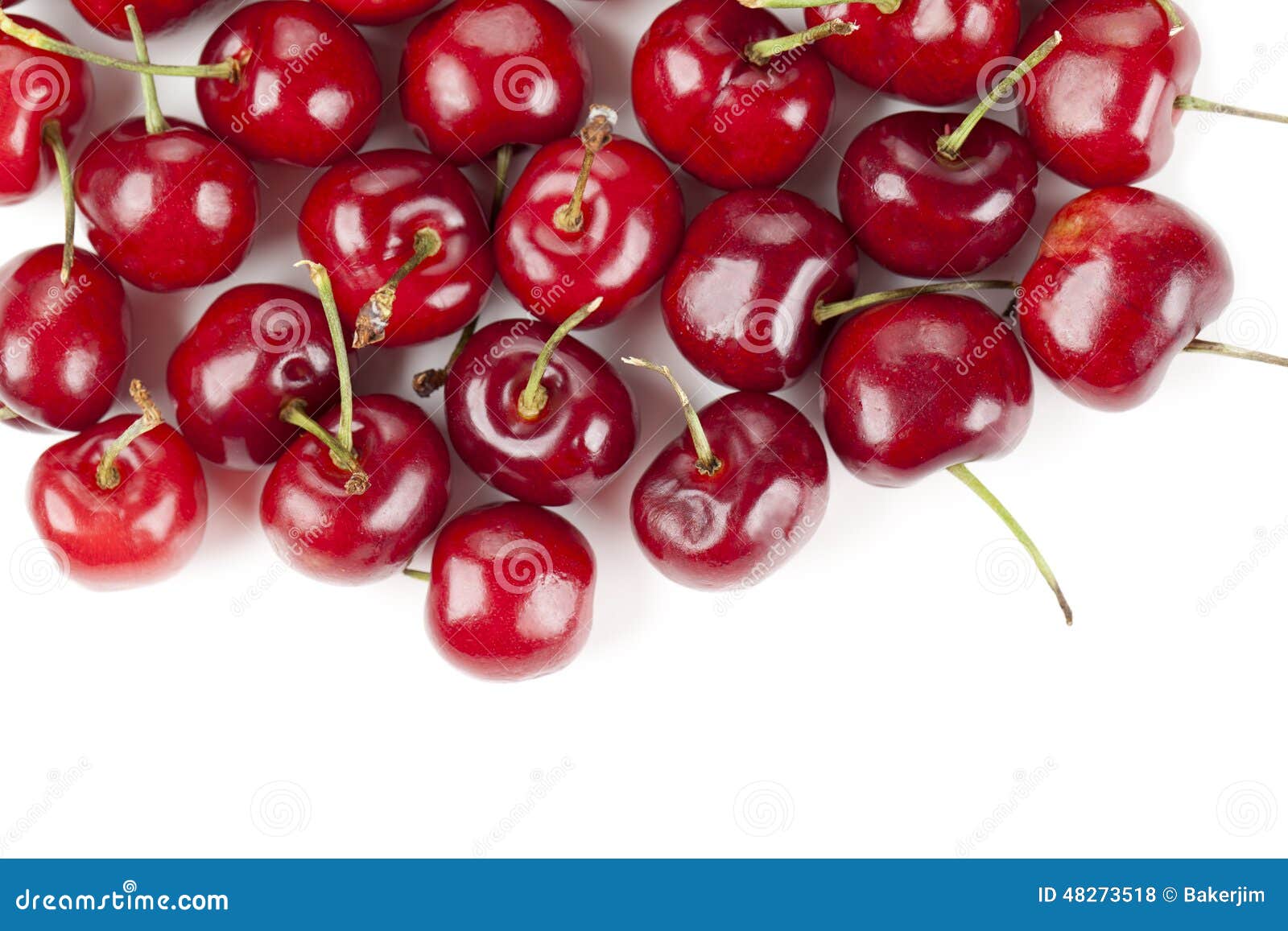 Sweet red cherries stock photo. Image of ripe, fresh - 48273518