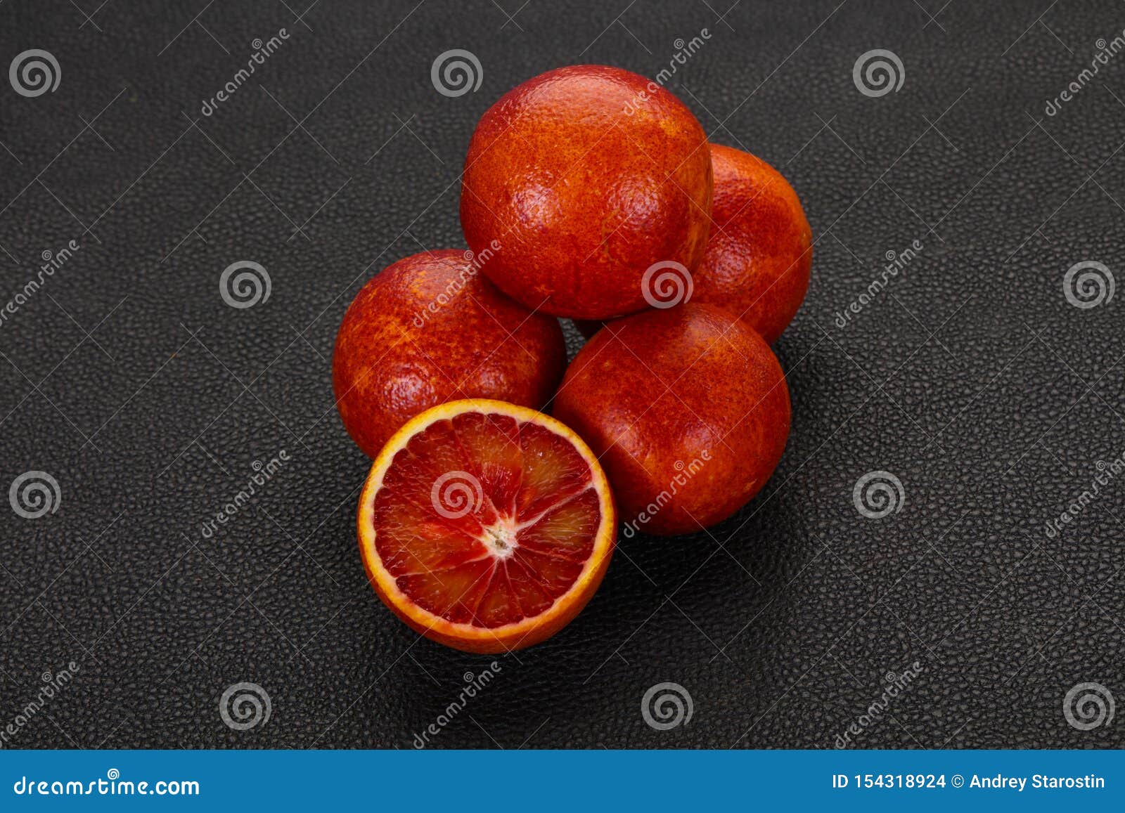 Sweet red orange stock photo. Image of citrus, slice - 154318924