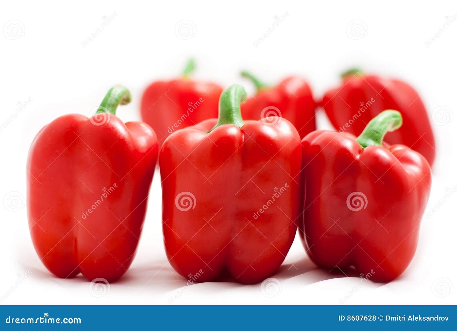 Sweet red paprica stock photo. Image of isolated, cook - 8607628