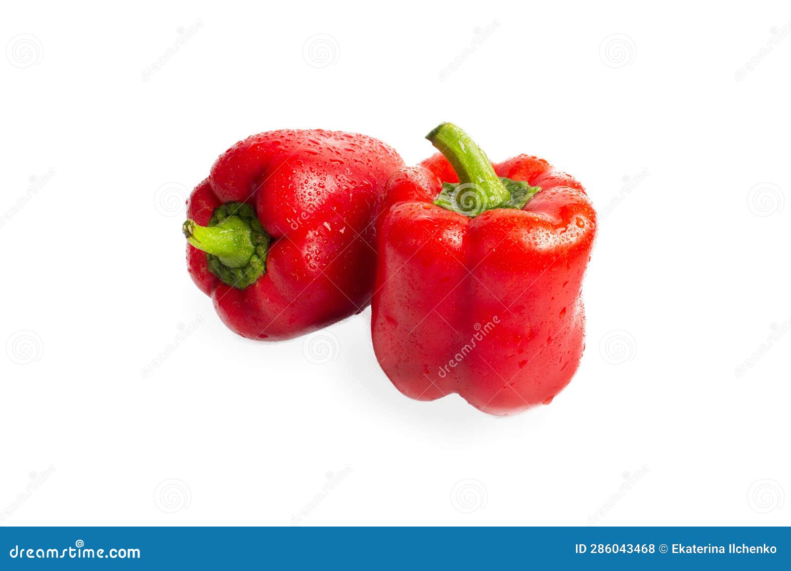 Sweet red pepper isolated stock photo. Image of vitamin - 286043468