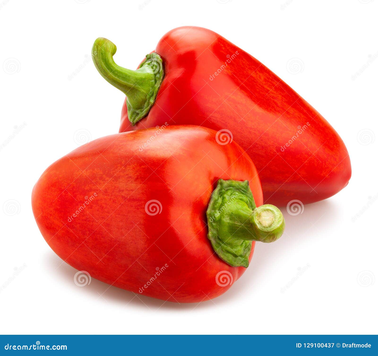 Sweet red pepper stock image. Image of gourmet, food - 129100437