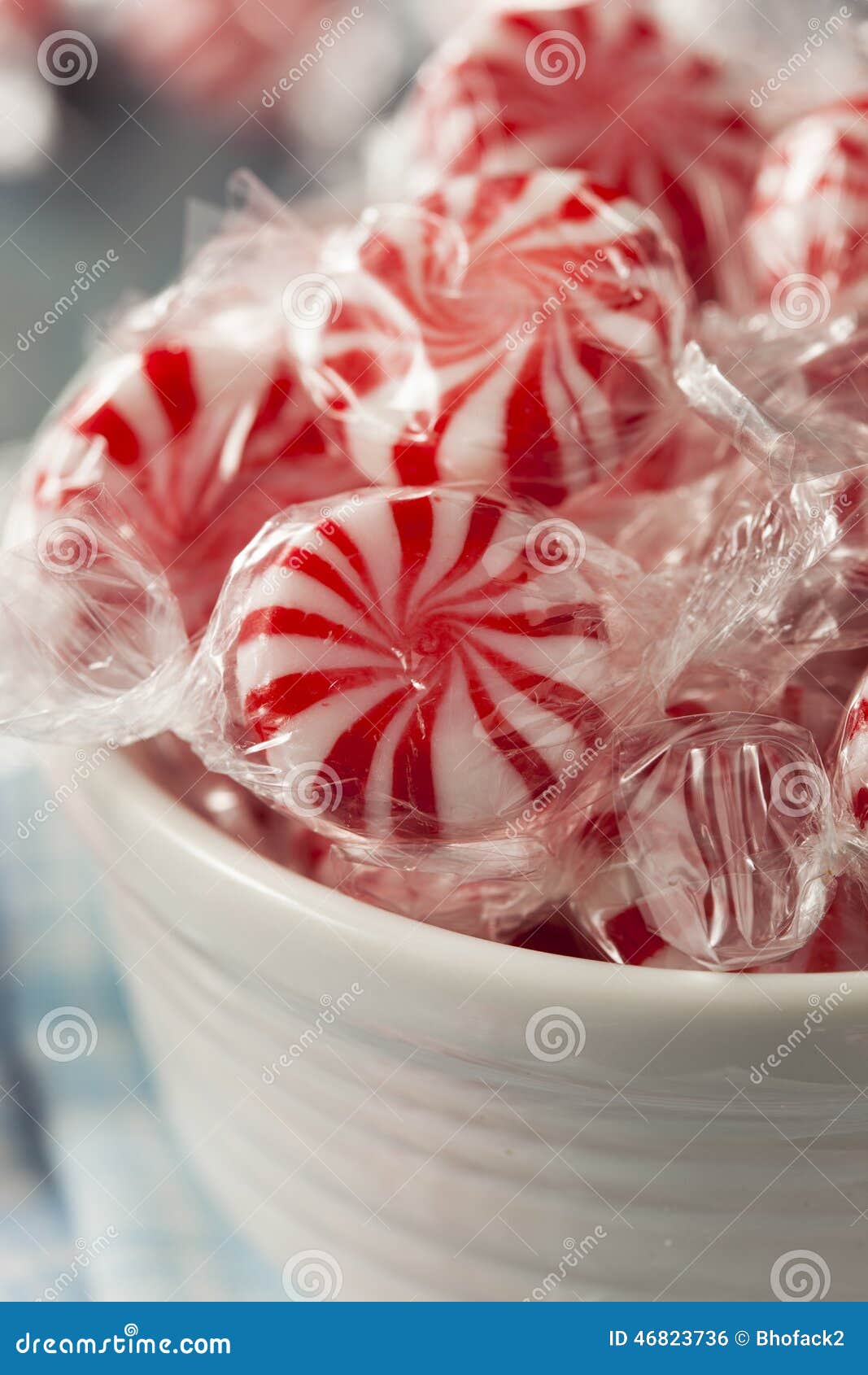 Sweet Red and White Peppermint Candy Stock Photo - Image of christmas ...