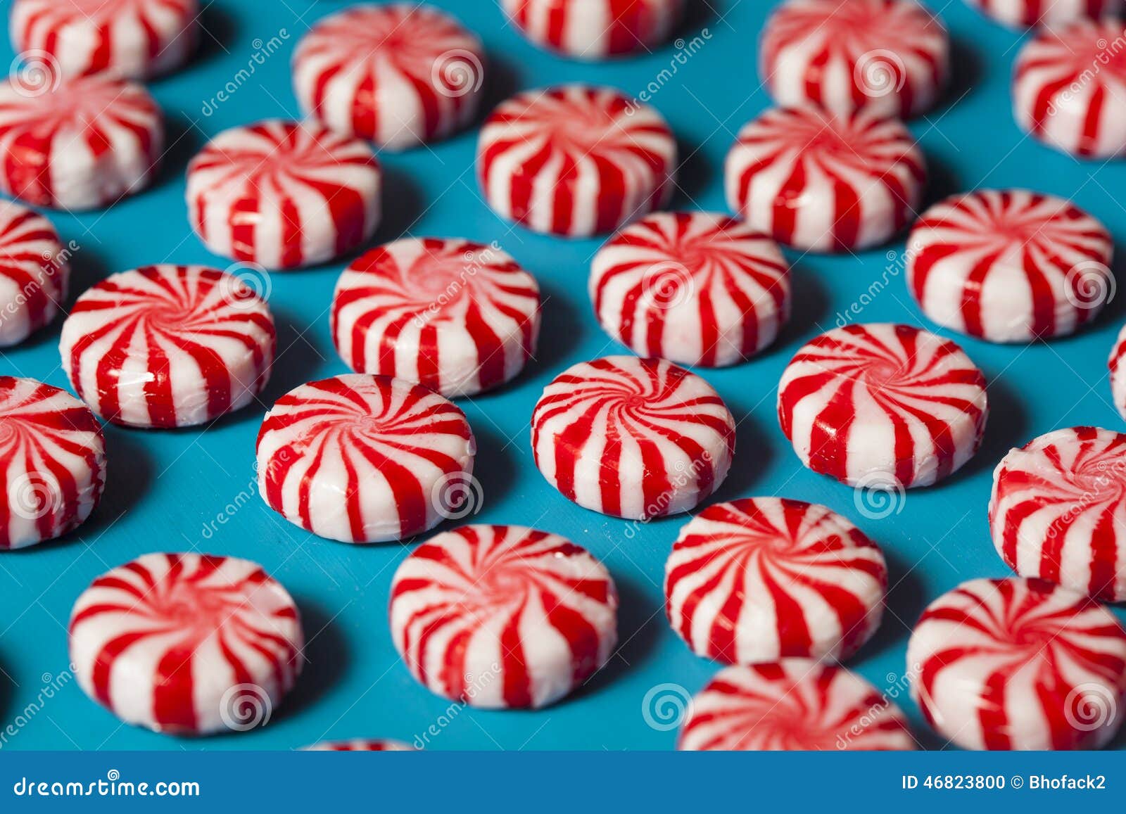 Sweet Red and White Peppermint Candy Stock Photo - Image of stripe ...