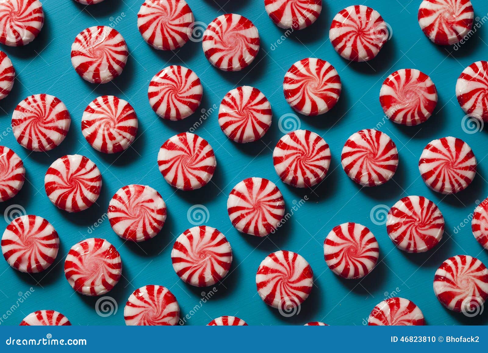 Sweet Red and White Peppermint Candy Stock Photo - Image of peppermints ...