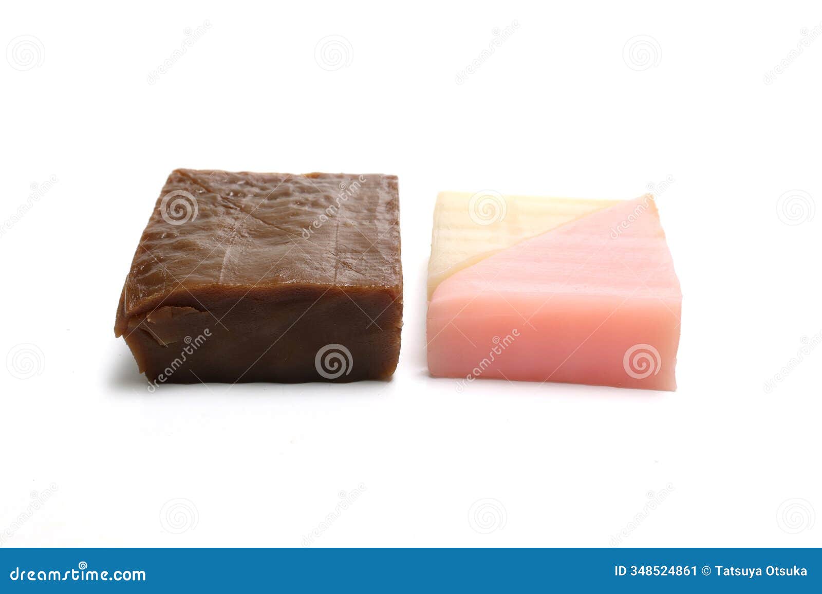 Red Jelly Isolated On A Black Stone Tile Texture. Stock Photo ...
