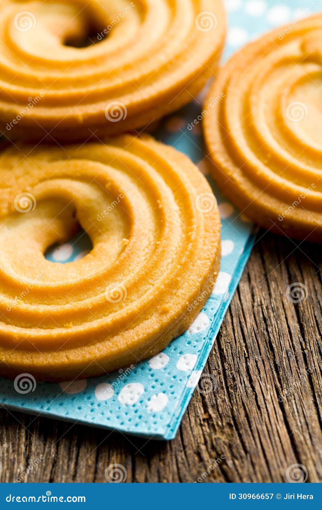 Sweet ring biscuit stock image. Image of cooking, round - 30966657
