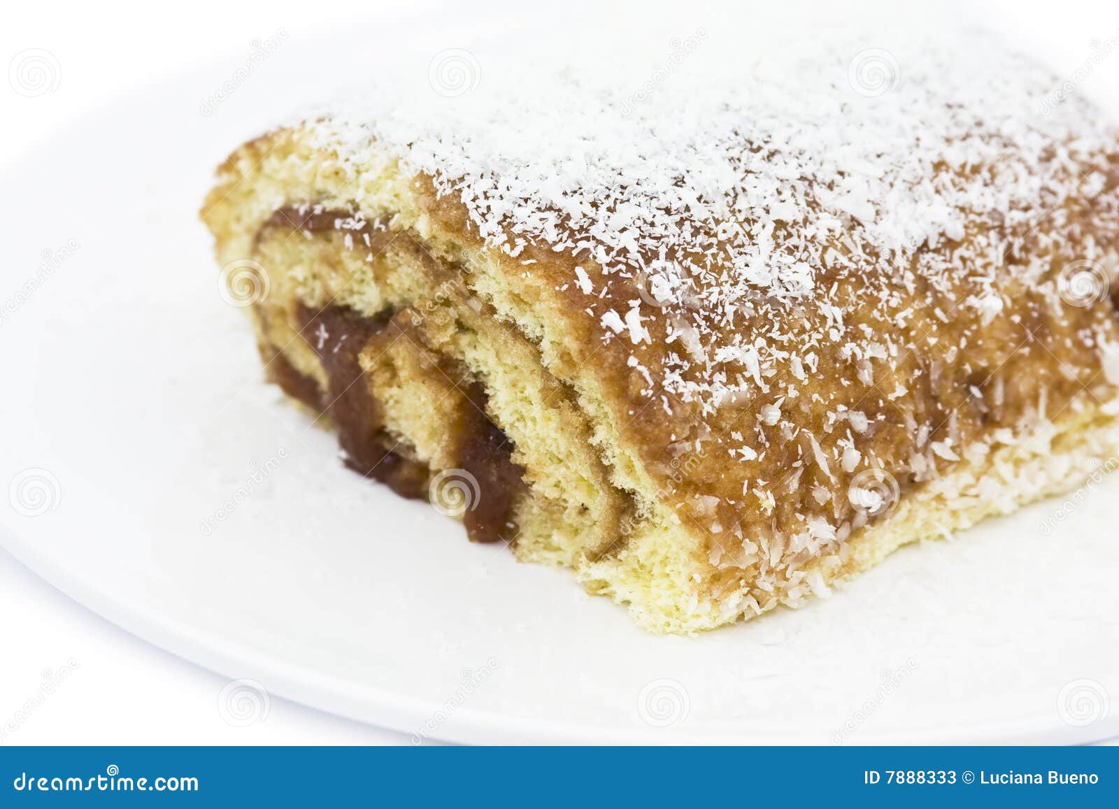 Sweet roll stock image. Image of coconut, dishware, guava - 7888333