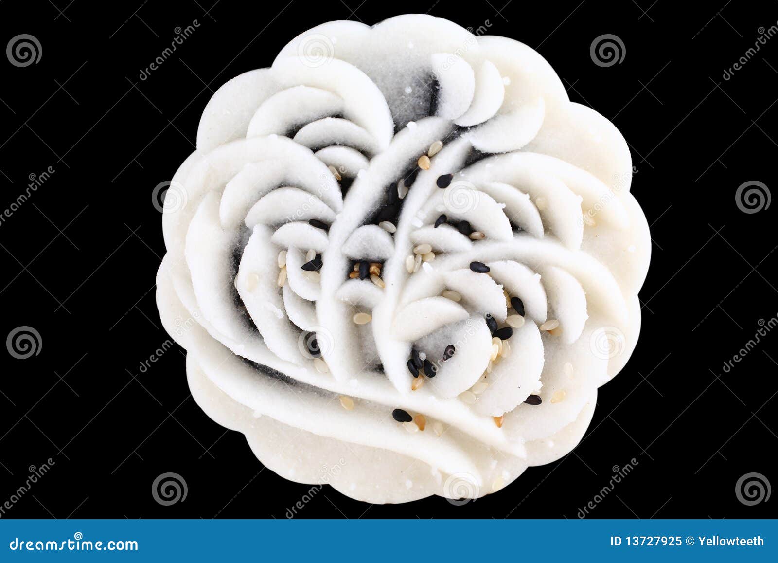 Sweet rose moon cake stock image. Image of moon, white - 13727925