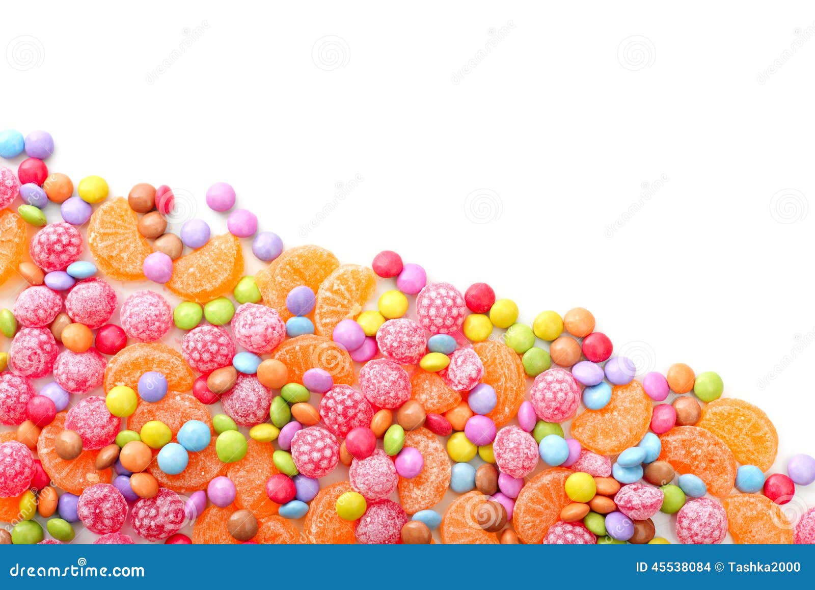 Sweet Round Multicolor Candies Stock Photo - Image of bright, snack ...
