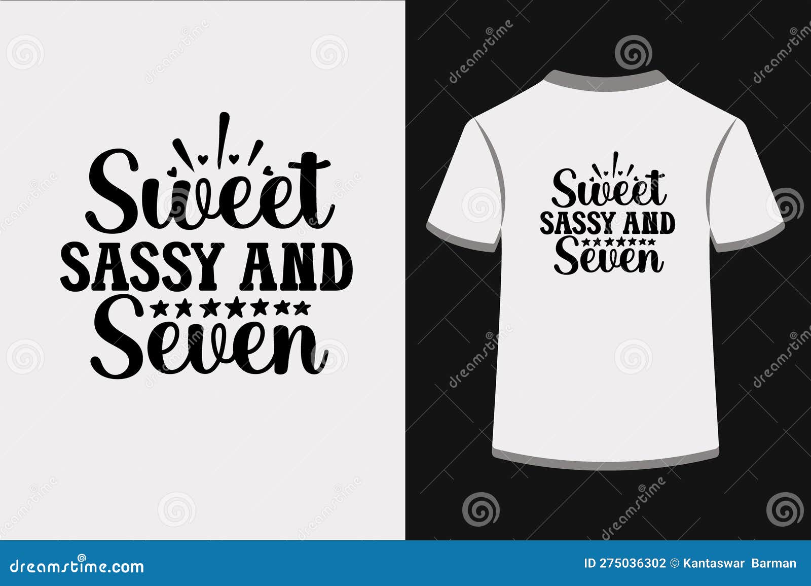 Sweet And Sassy. Hand Lettering Cartoon Vector | CartoonDealer.com ...