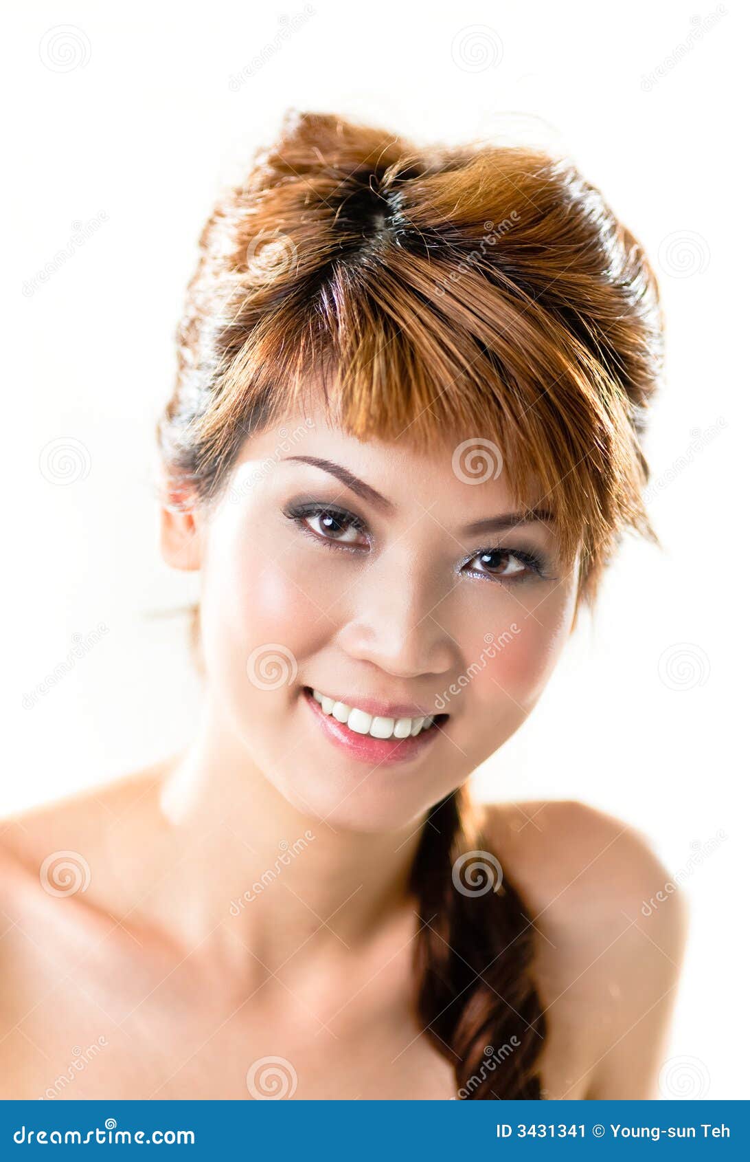 Sweet smile stock image. Image of adult, comfortable, model - 3431341