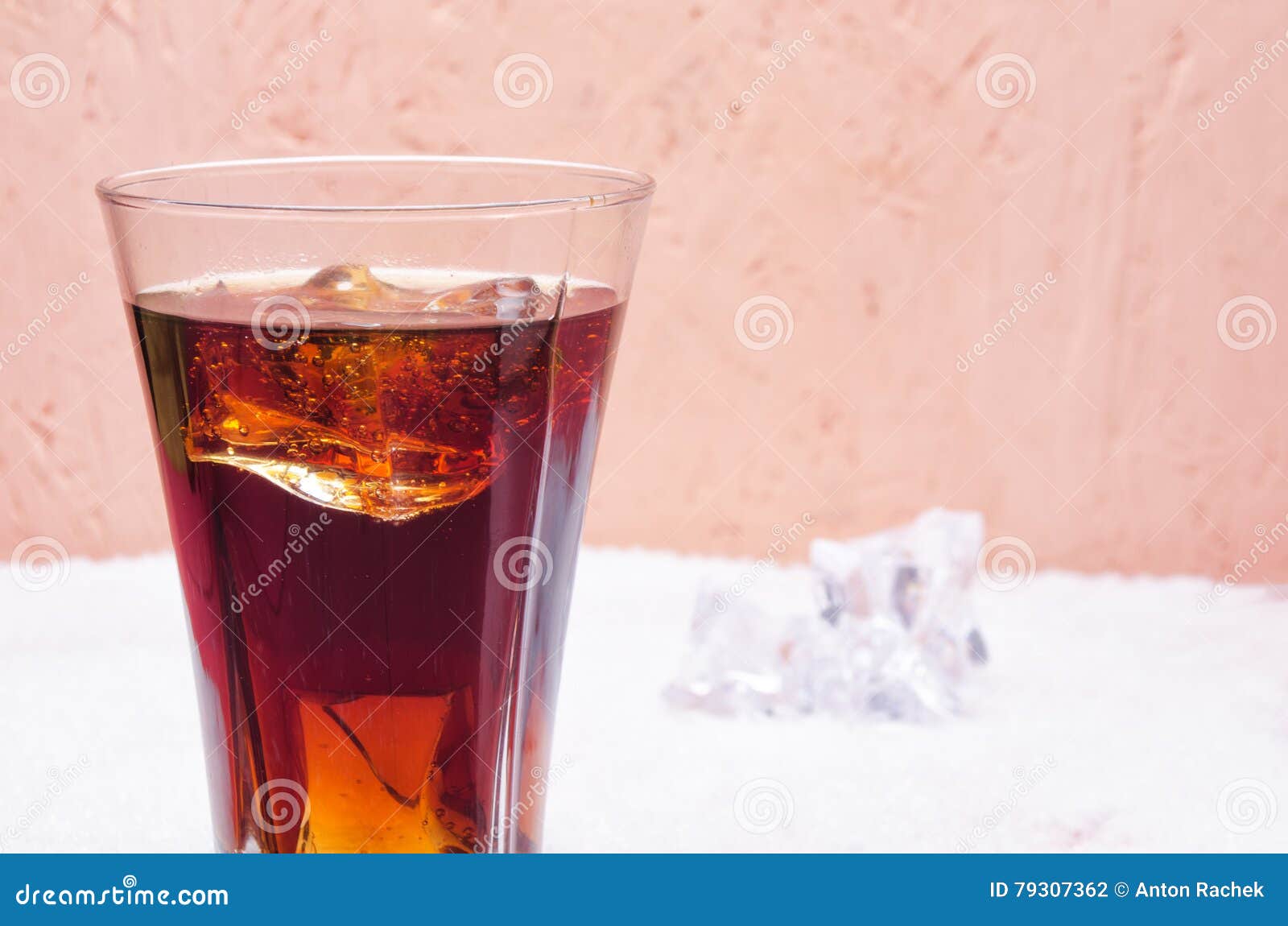 Sweet soda in a glass stock photo. Image of freshness - 79307362