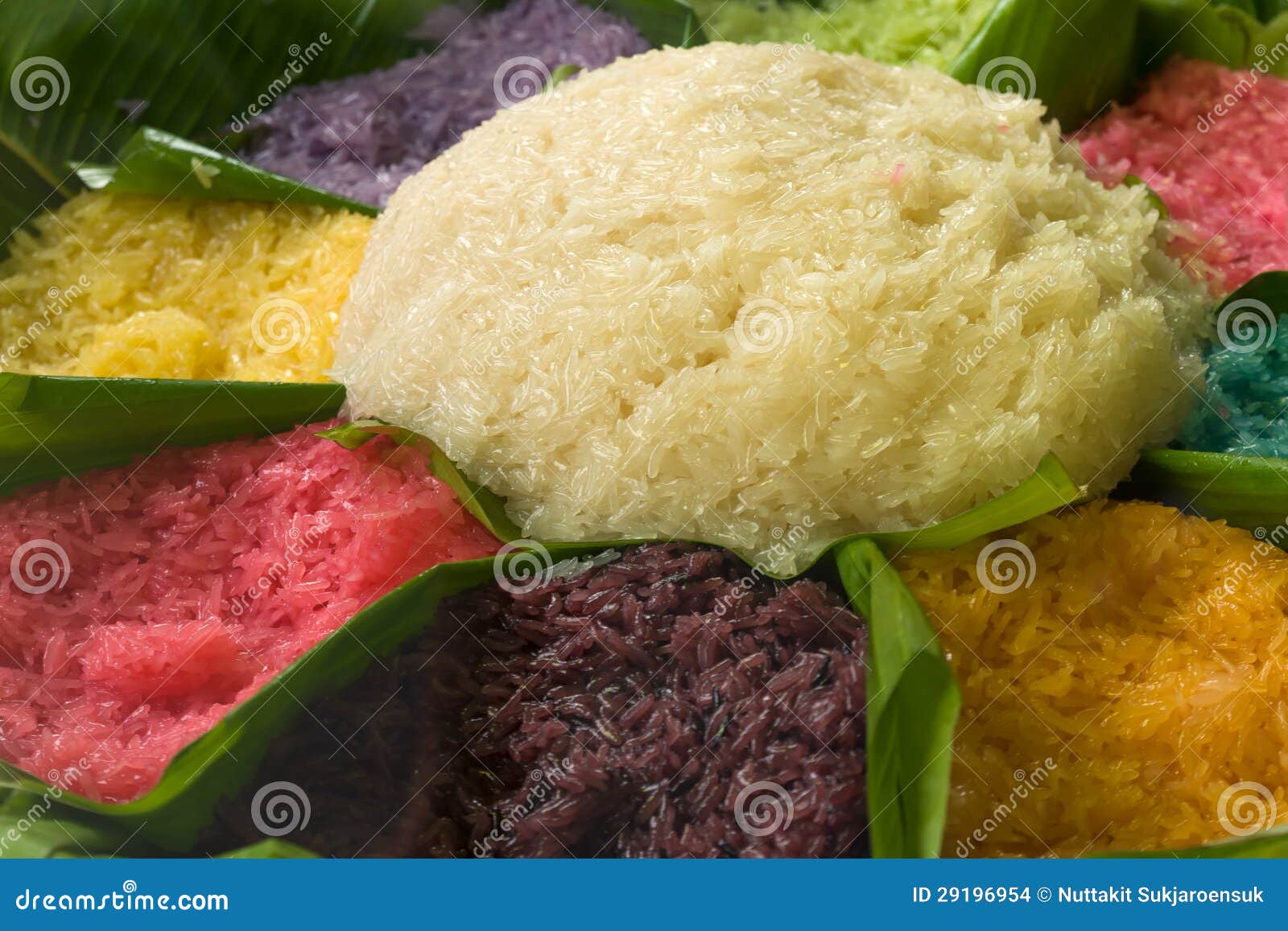 Sweet sticky rice stock photo. Image of dessert, sweet - 29196954