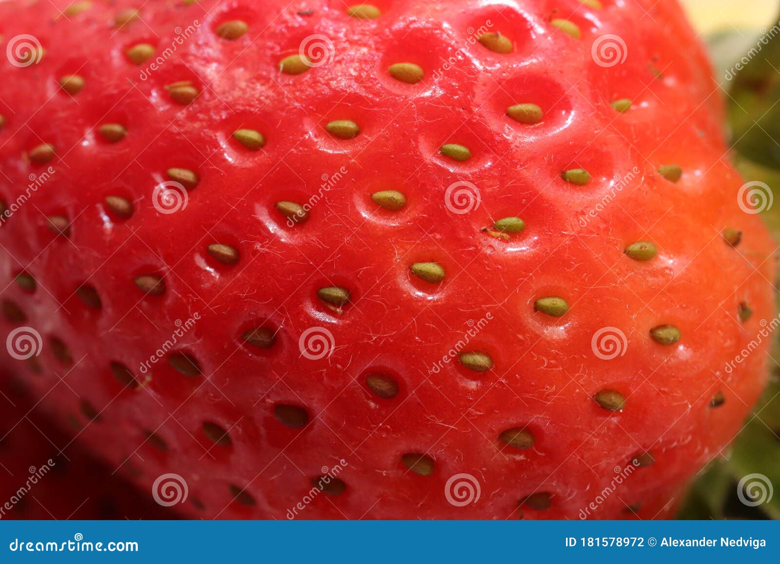 Sweet strawberry texture. stock photo. Image of strawberry - 181578972