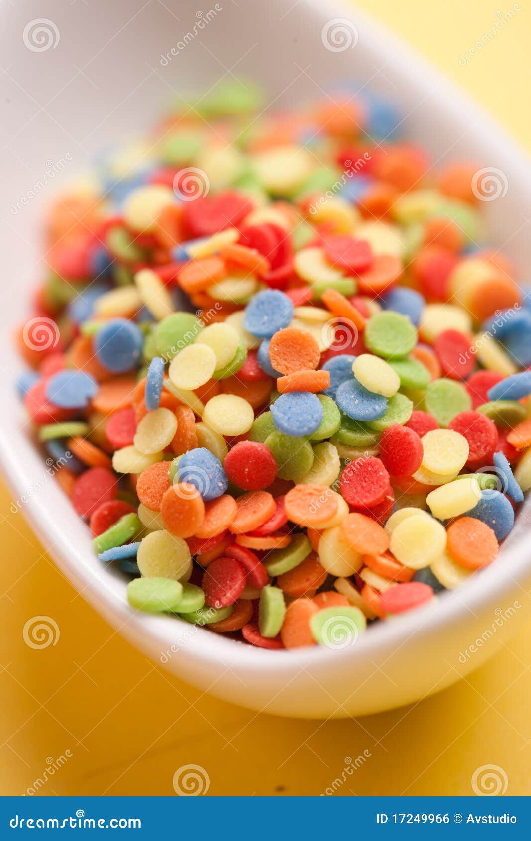 Sweet Sugar Confetti and Sprinkles Stock Photo - Image of confectionery ...