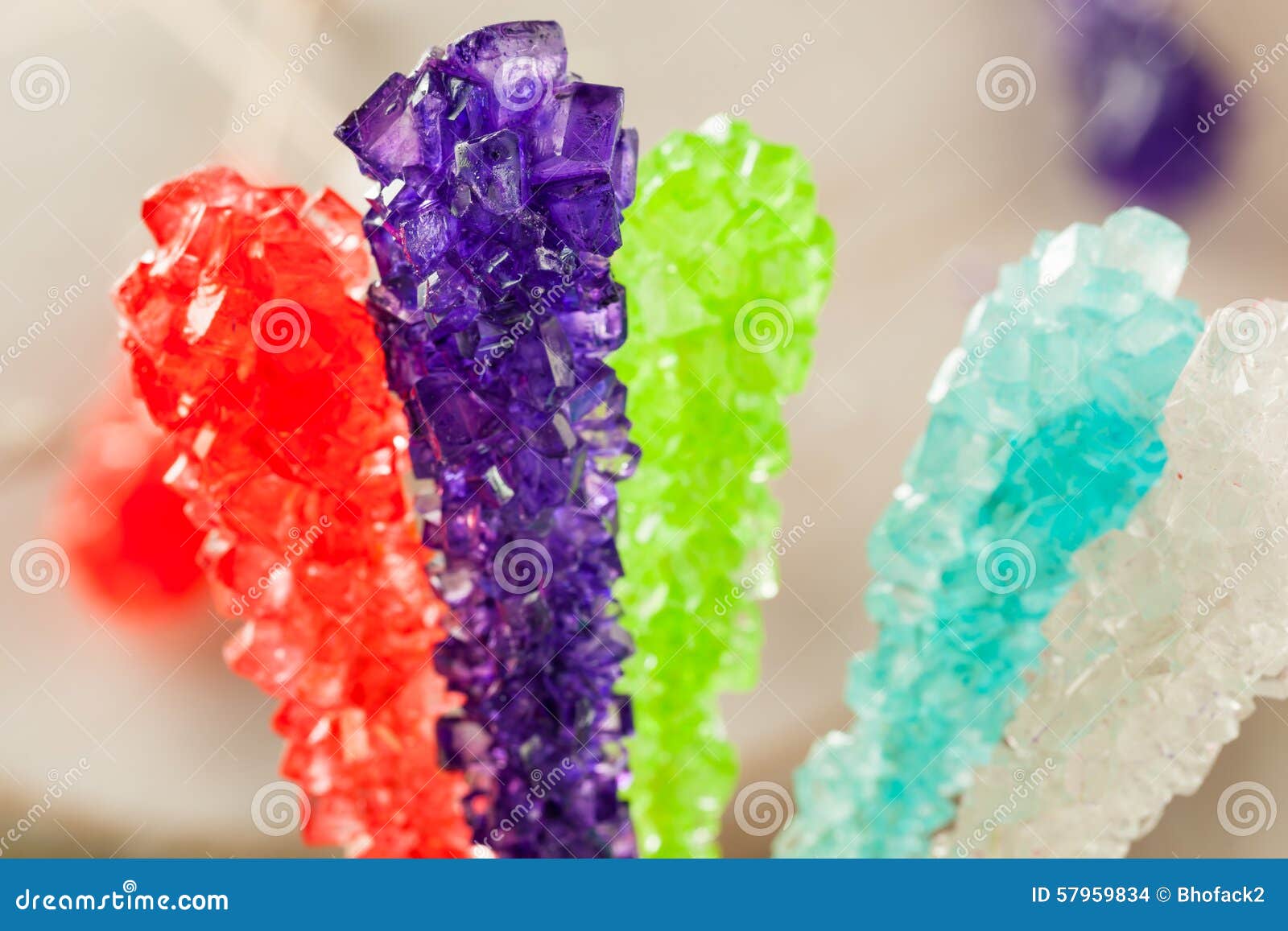 Sweet Sugary Multi Colored Rock Candy Stock Photo - Image of crushed ...