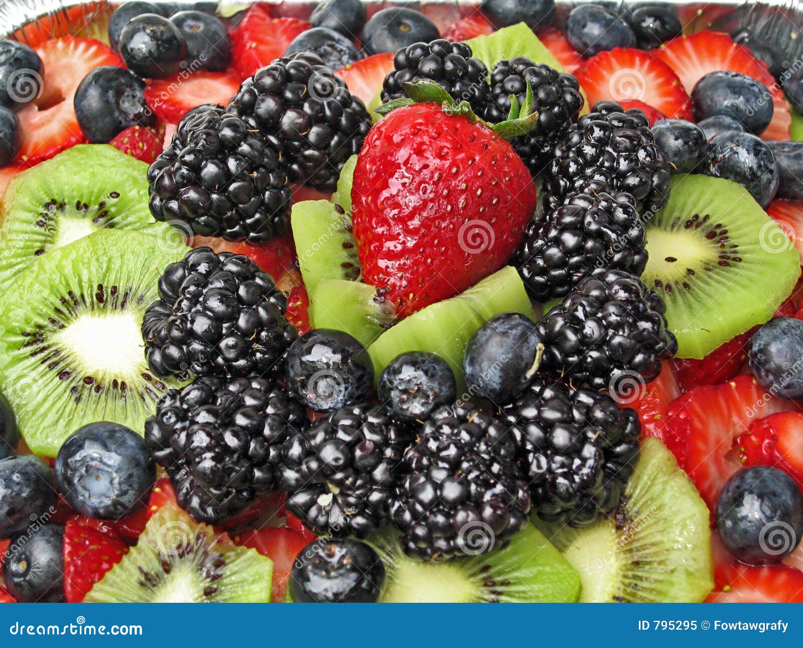 Sweet Summer Berries stock image. Image of salad, decorate - 795295