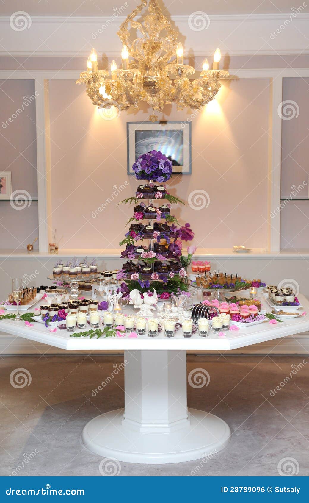 Sweet table stock photo. Image of depth, dessert, decoration - 28789096