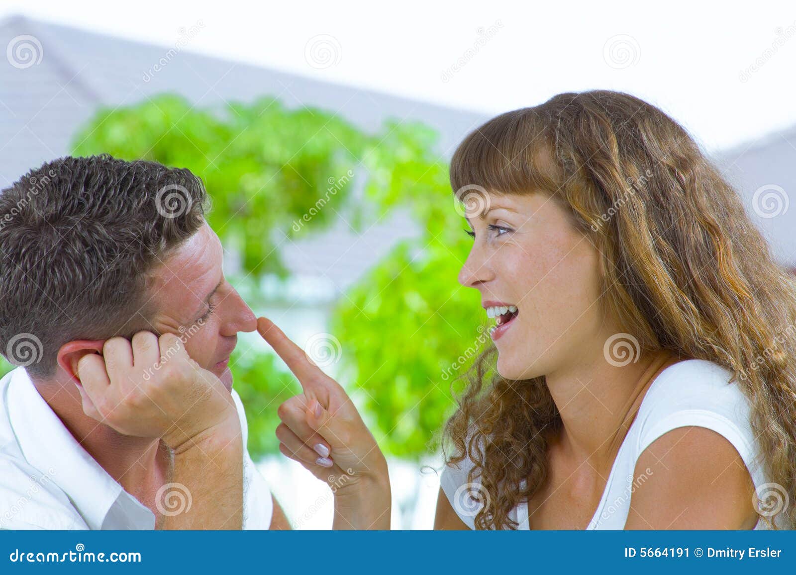Sweet talk stock image. Image of adult, flirt, environment - 5664191