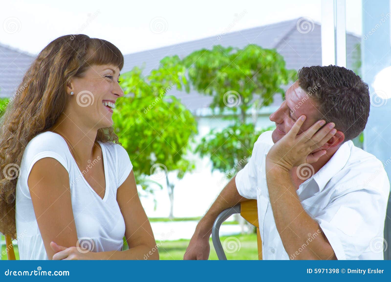 Sweet talks stock photo. Image of boyfriend, emotional - 5971398