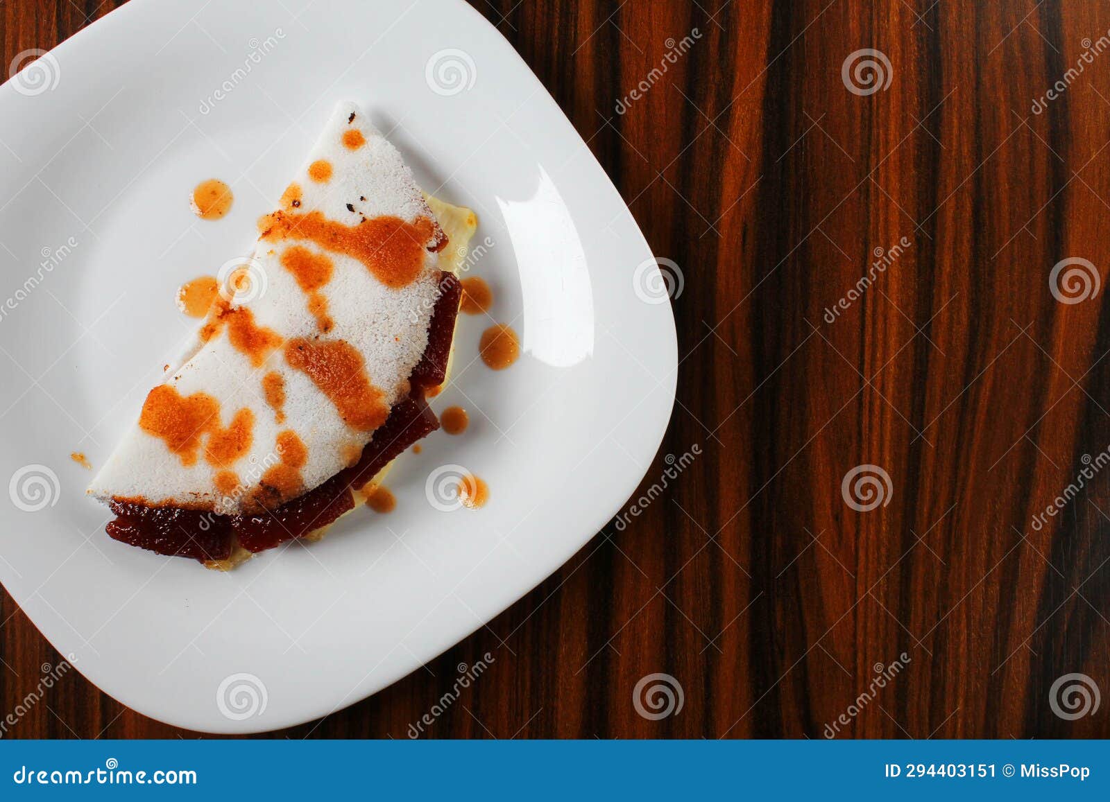 Tapioca With Cheese, Onion And Tomato. Flatbread Made From Cassava Also ...