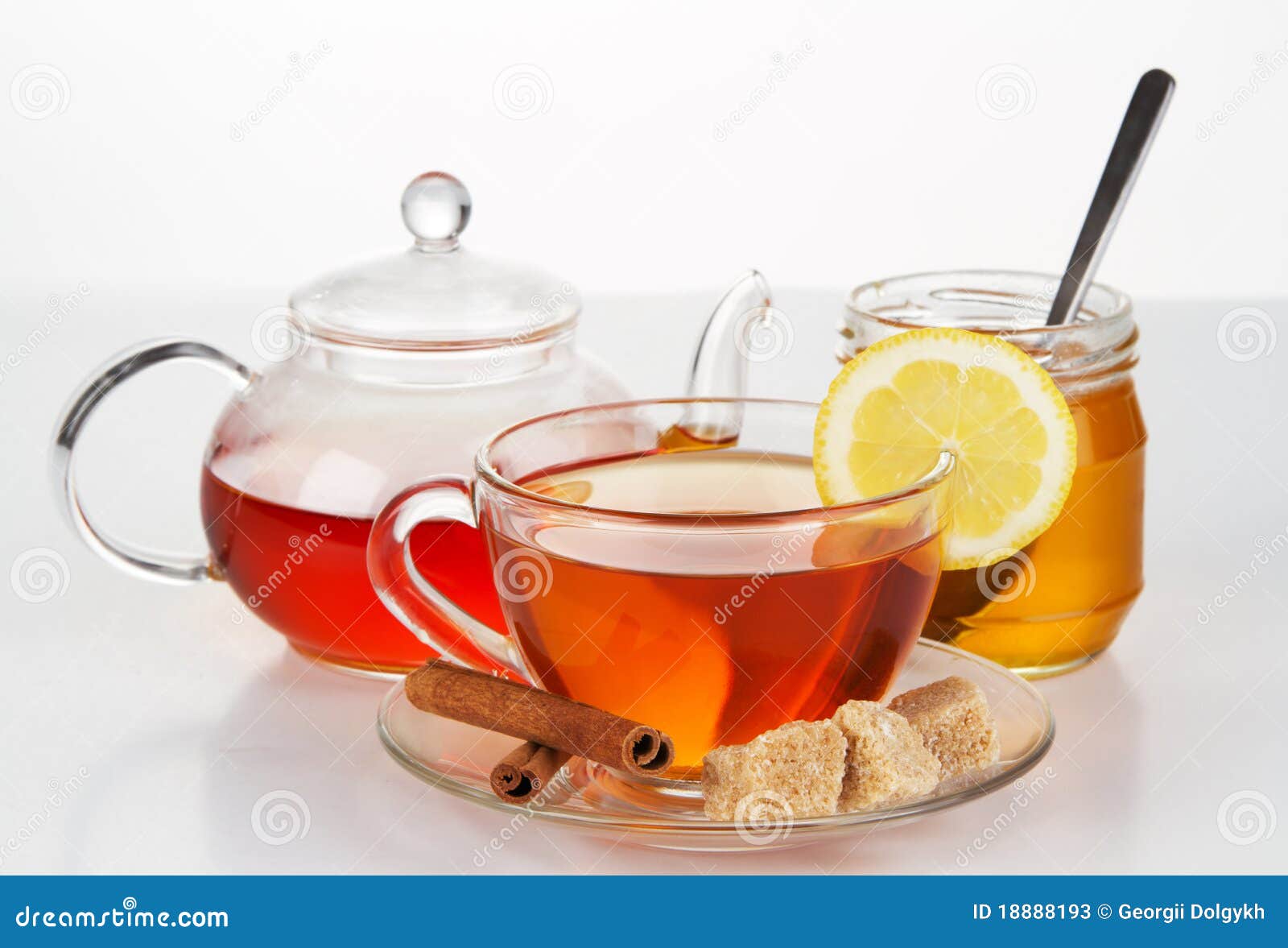 Sweet tea stock image. Image of spoon, breakfast, white - 18888193