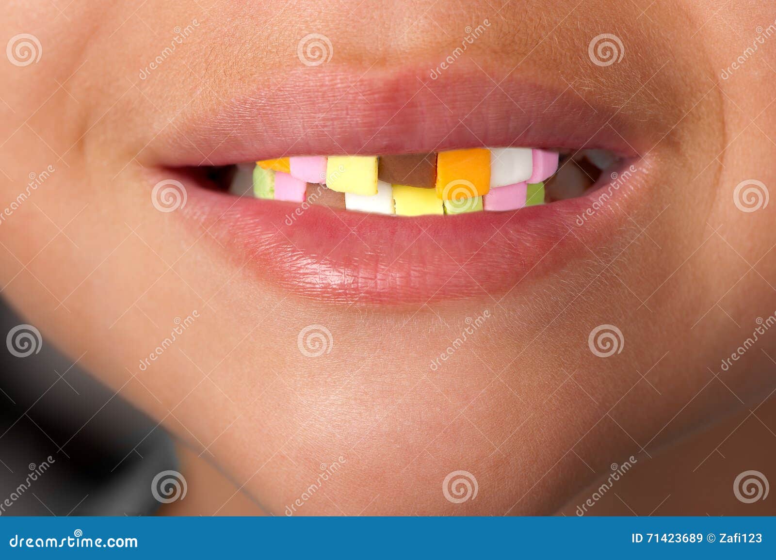 Sweet teeth stock image. Image of sugar, eating, mellitus - 71423689