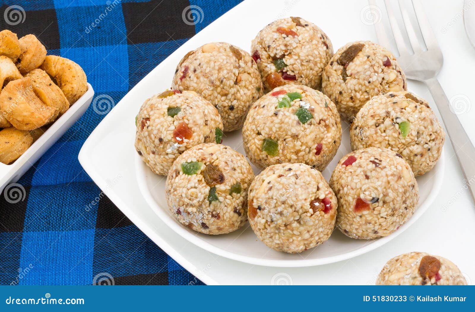 Sweet Til Laddu stock image. Image of mawa, ladu, laddo - 51830233