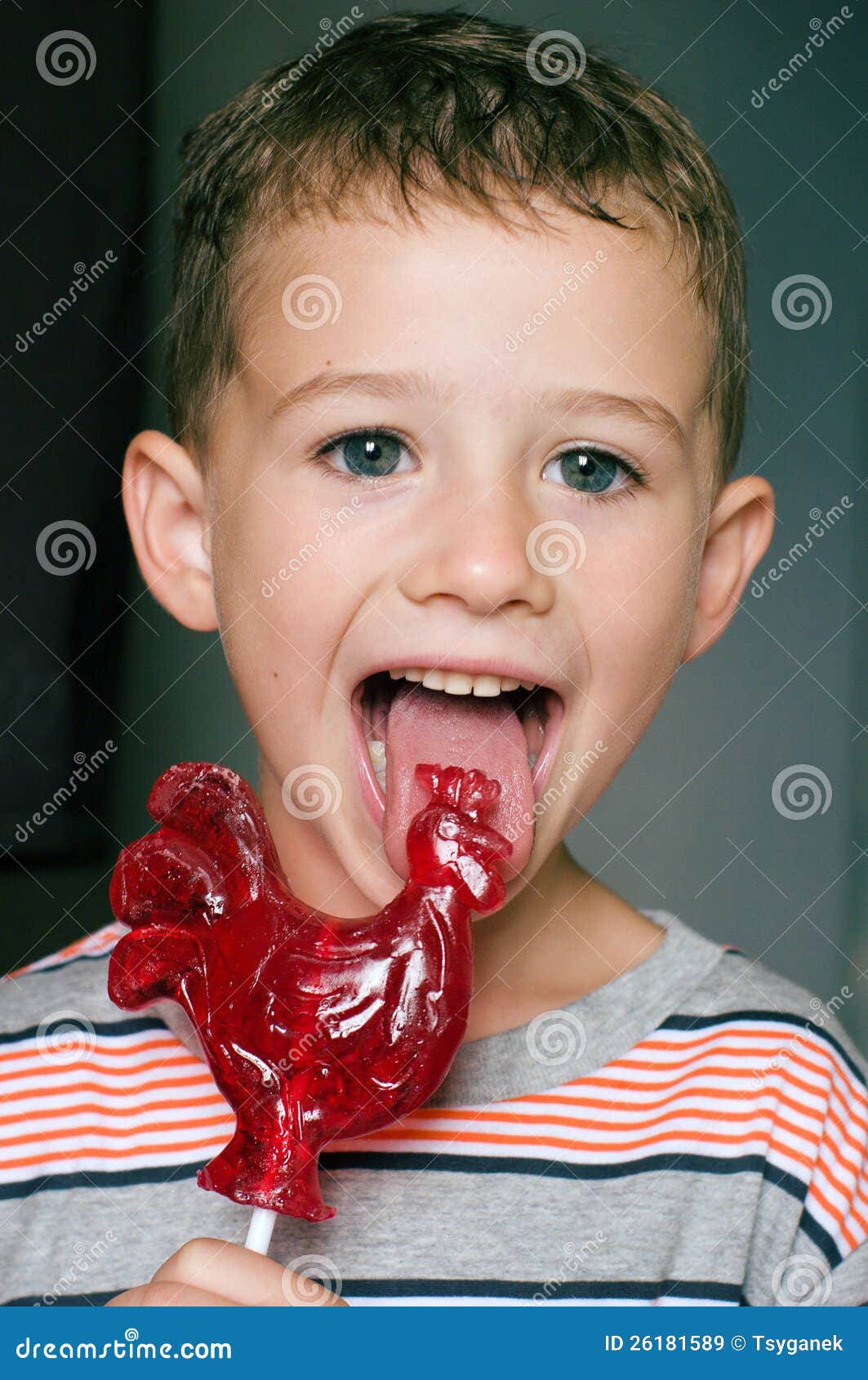 Sweet tooth stock image. Image of sweet, child, face - 26181589