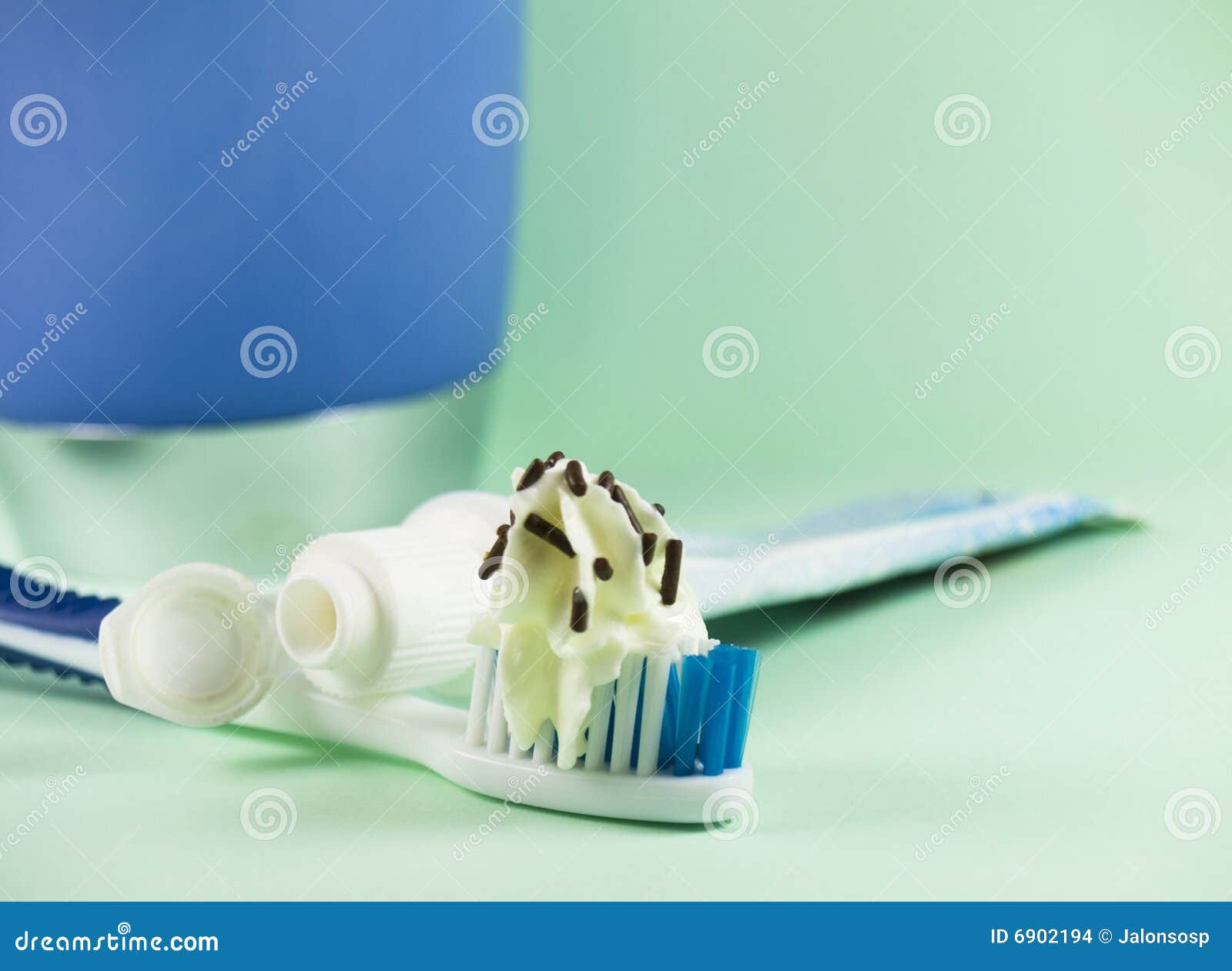 Sweet toothbrush stock photo. Image of paste, clean, caries - 6902194